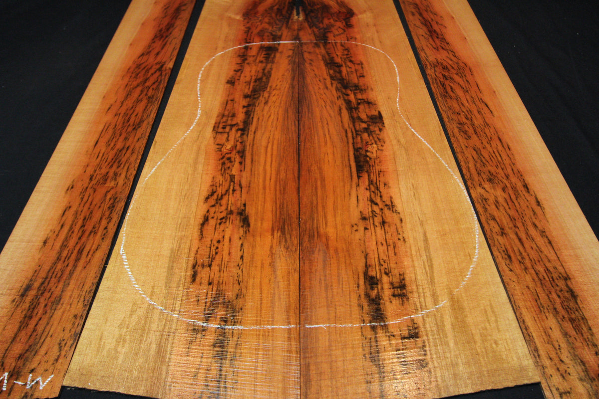 Tasmanian Tiger Myrtle - Back and Sides Set – Tasmanian Acoustic Tonewood