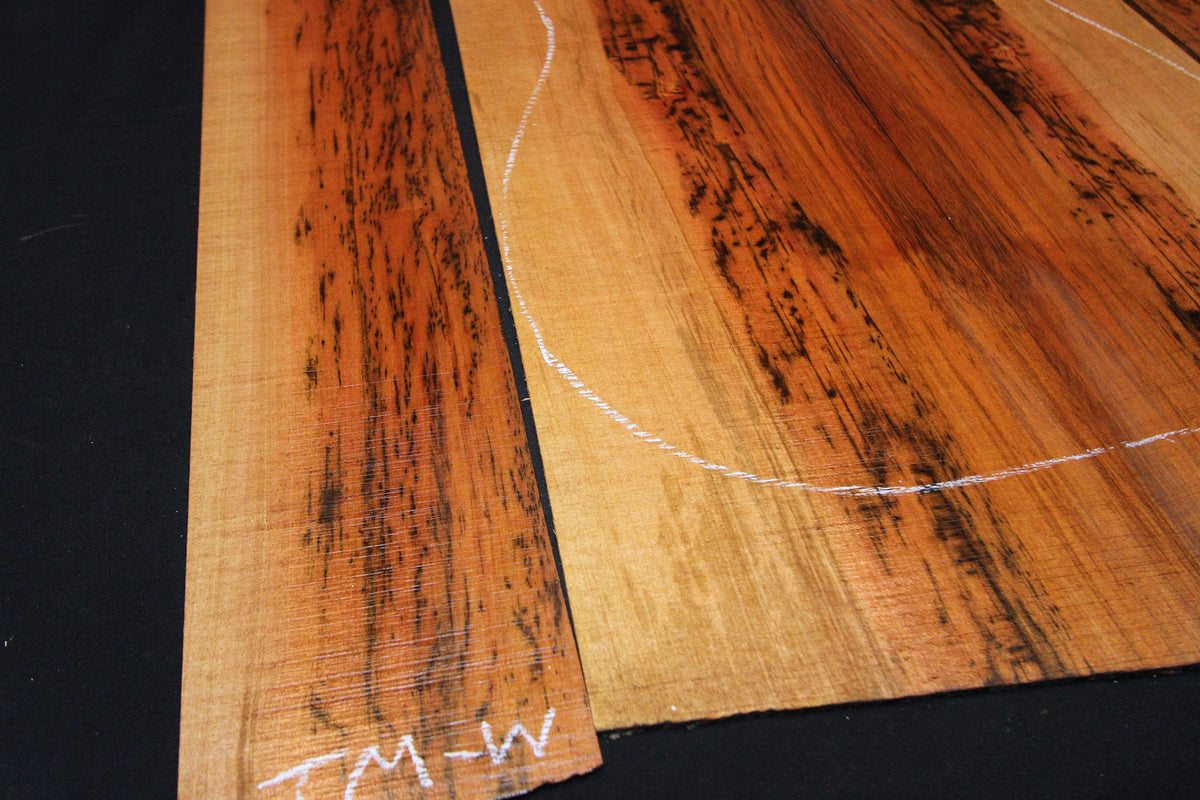 Tasmanian Tiger Myrtle - Back and Sides Set – Tasmanian Acoustic Tonewood