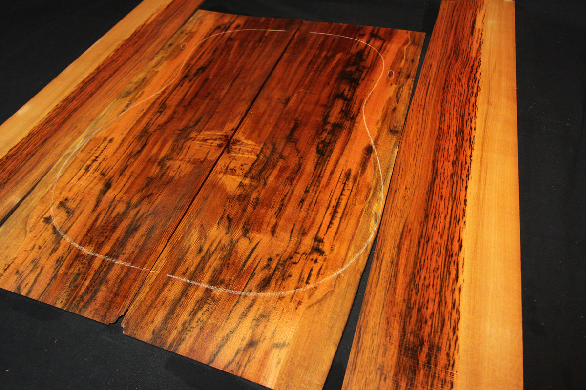 Tasmanian Tiger Myrtle - Back and Sides Set – Tasmanian Acoustic Tonewood